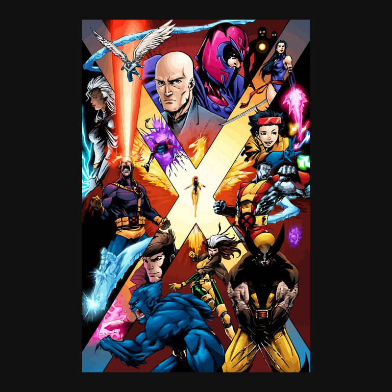 X Men 3 Portrait Canvas Print By Lilaeee3 - Artistshot