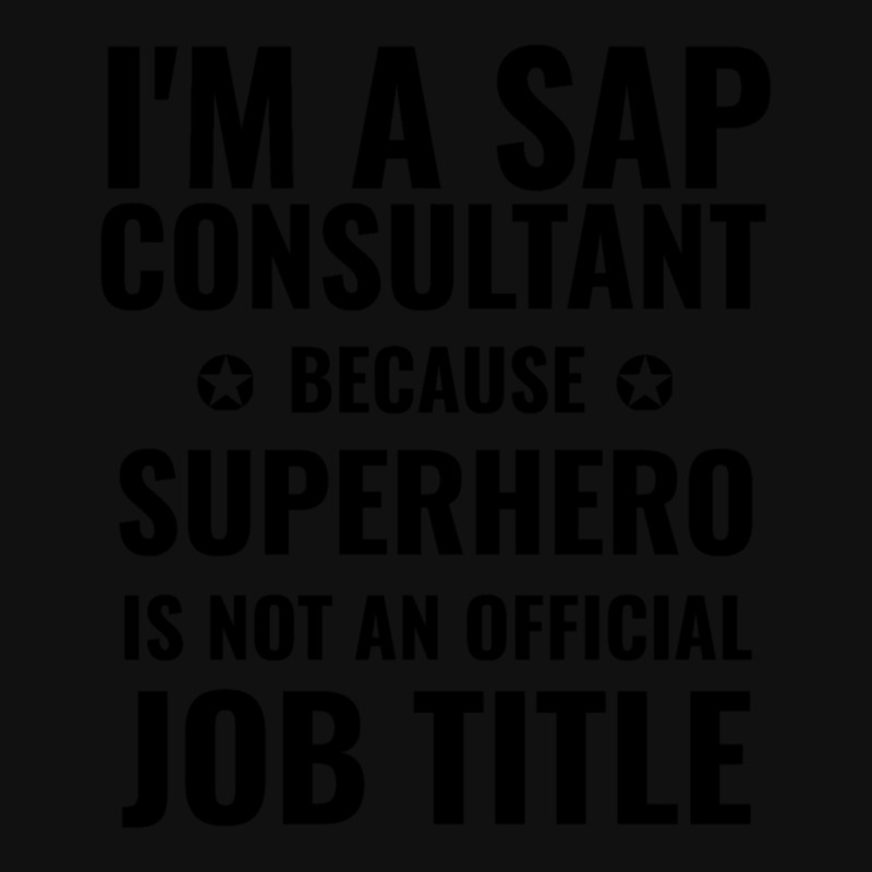 Funny Sap Consultant Superhero Job Title Full Set Car Mats By ...