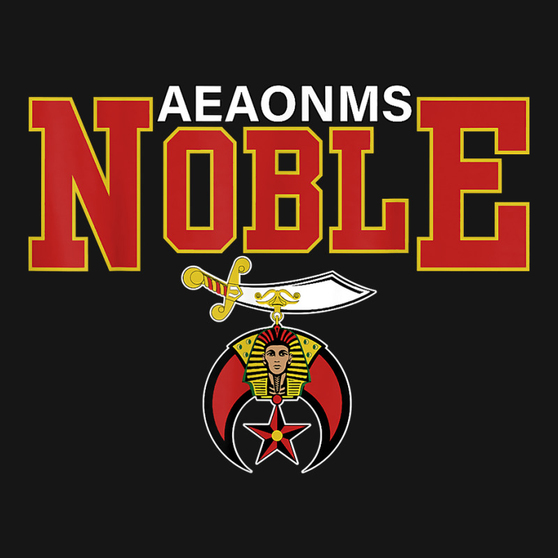 Mens Aeaonms Noble Shrine Emblem Masons Shriner Father's Day Gift T Sh ...