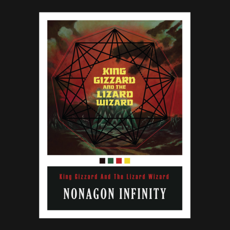 King Gizzard And The Lizard Wizard Nonagon Infinity Poster Ver2 1 ...