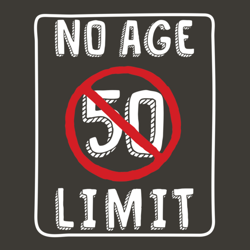 No Age Limit 50th Birthday Gifts Funny B-day For 50 Year Old Bucket Hat ...