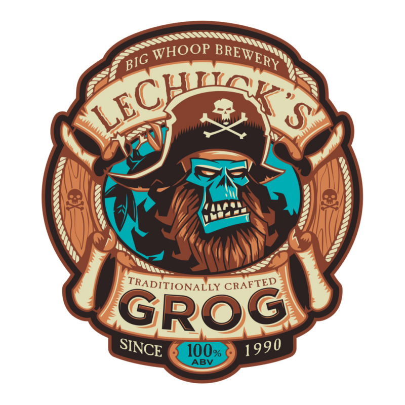 Lechuck's Grog Craft Beer Monkey Island Vintage Video Game Stainless ...