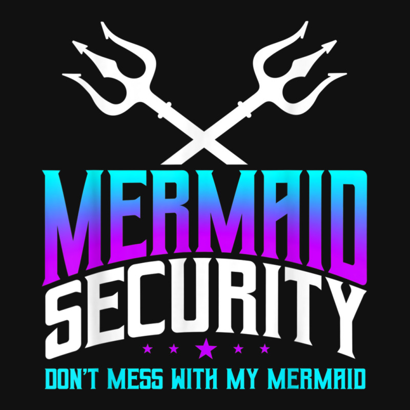 Mermaid Daddy Merdad Father's Day Merman Dad Papa Merfolk Shield S ...
