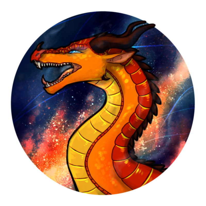 Wings Of Fire Peril In The Fire And Flames Sticker By Ordastlaki ...