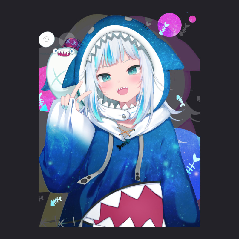 Gawr Gura (hololive En Vtuber) Unisex Sherpa-lined Denim Jacket By ...