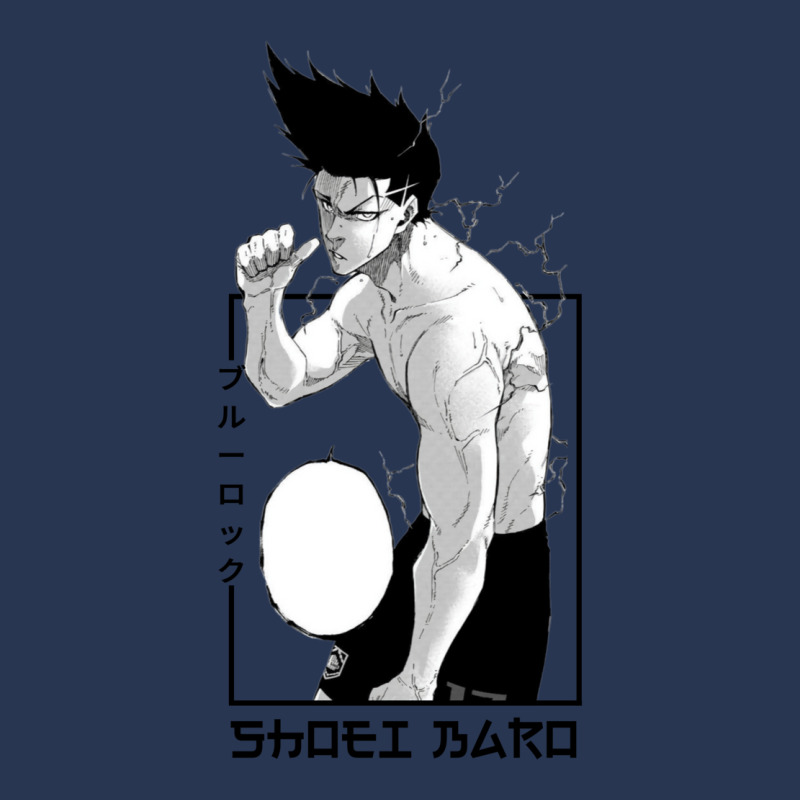 Custom Shoei Baro Blue Lock Men Denim Jacket By Manellmsiwab - Artistshot