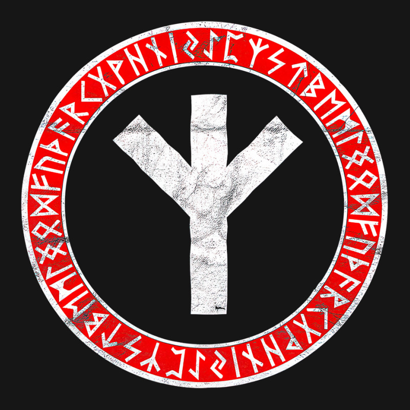 Viking Rune Man Elhaz Algiz Elk Germanic Norse Wotan Odin Active Duffel ...