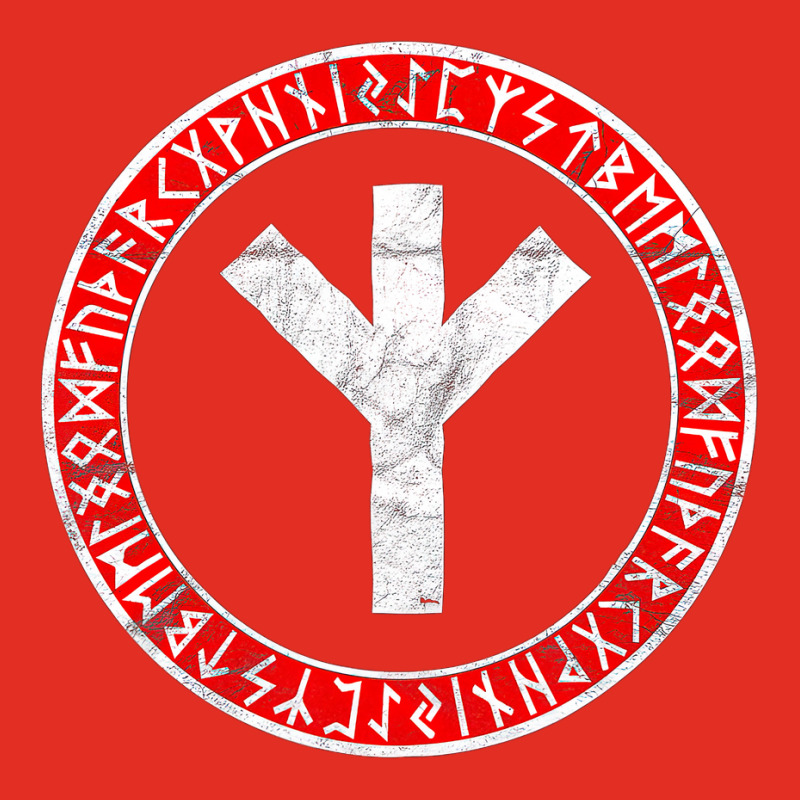 Custom Viking Rune Man Elhaz Algiz Elk Germanic Norse Wotan Odin Tote ...