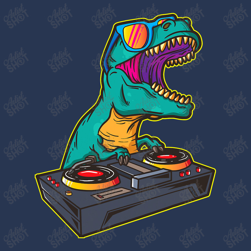 T Rex Dj Party Club Disk Jockey Gift Edm Dance Clu Men Denim Jacket By ...
