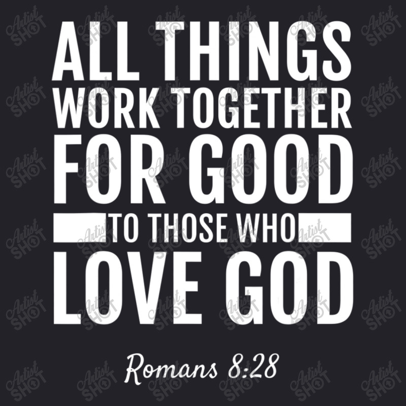 Romans 828 All Things Work Together For Good Bible Unisex Sherpa-lined ...