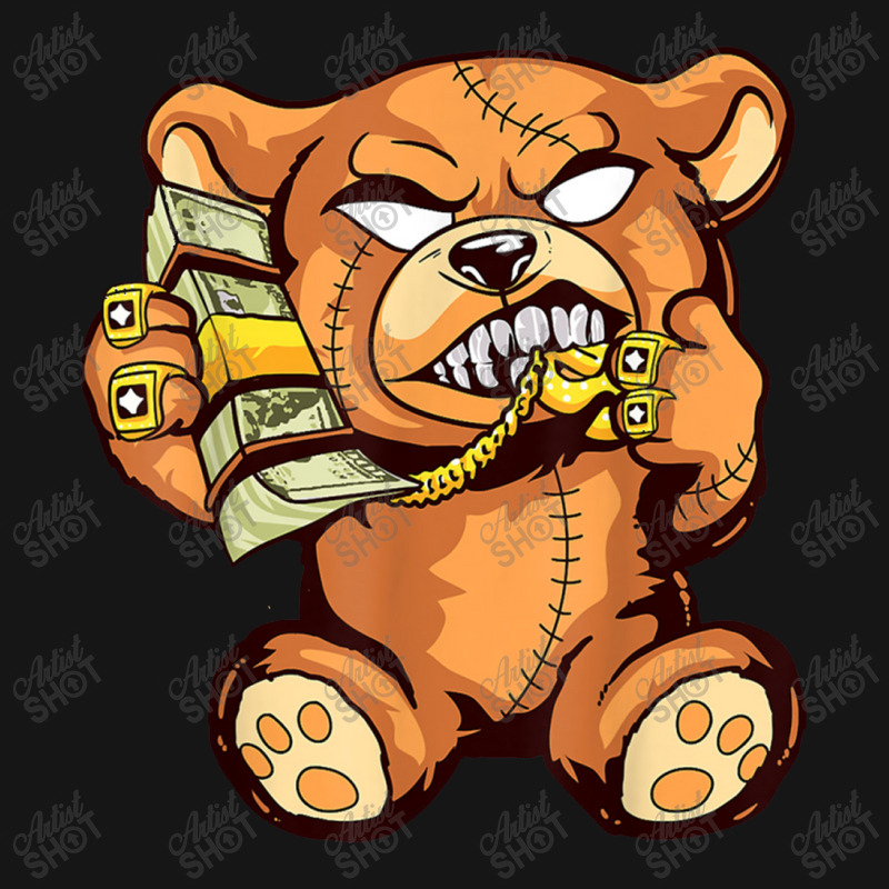 Money Calling Hip Hop Teddy Bear Gangster Rap Drip Active Duffel By ...