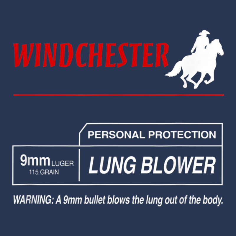 Custom 9mm Luger Windchester Lung Blower Ammo Funny Biden Men Denim ...