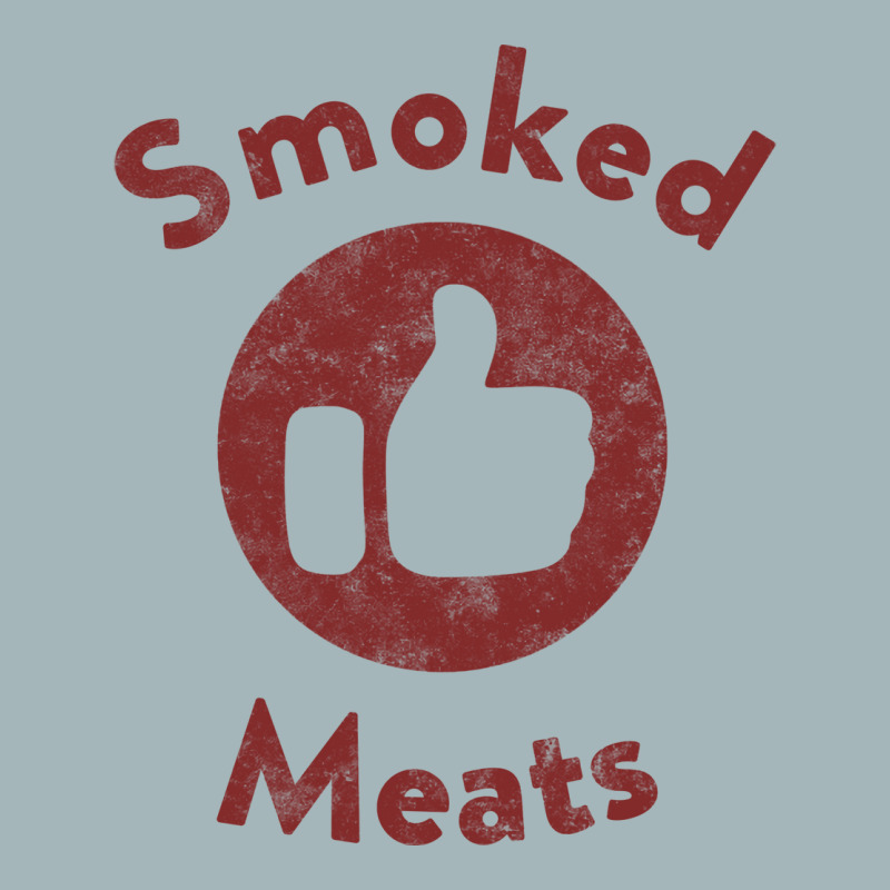 Custom Bbq Smoked Meats Meme Hippie Unisex Sherpa-lined Denim Jacket By ...