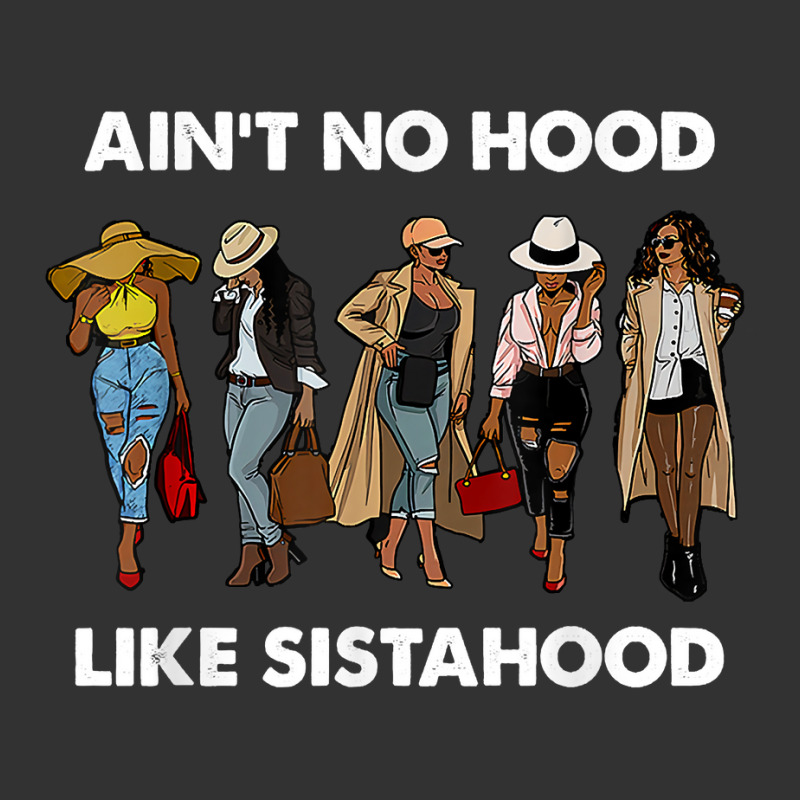 Ain't No Hood Like Sisterhood Afro Sistas Black Wo Baby Bodysuit By ...