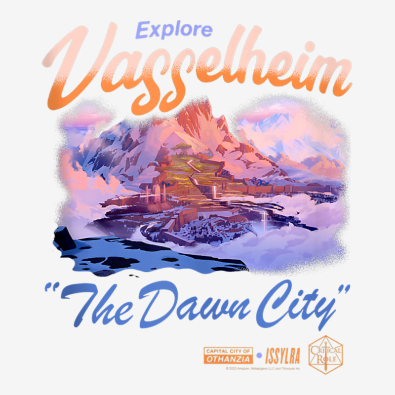 The Legend Of Vox Machina Explore Vasselheim Tank Metal Print Vertical ...