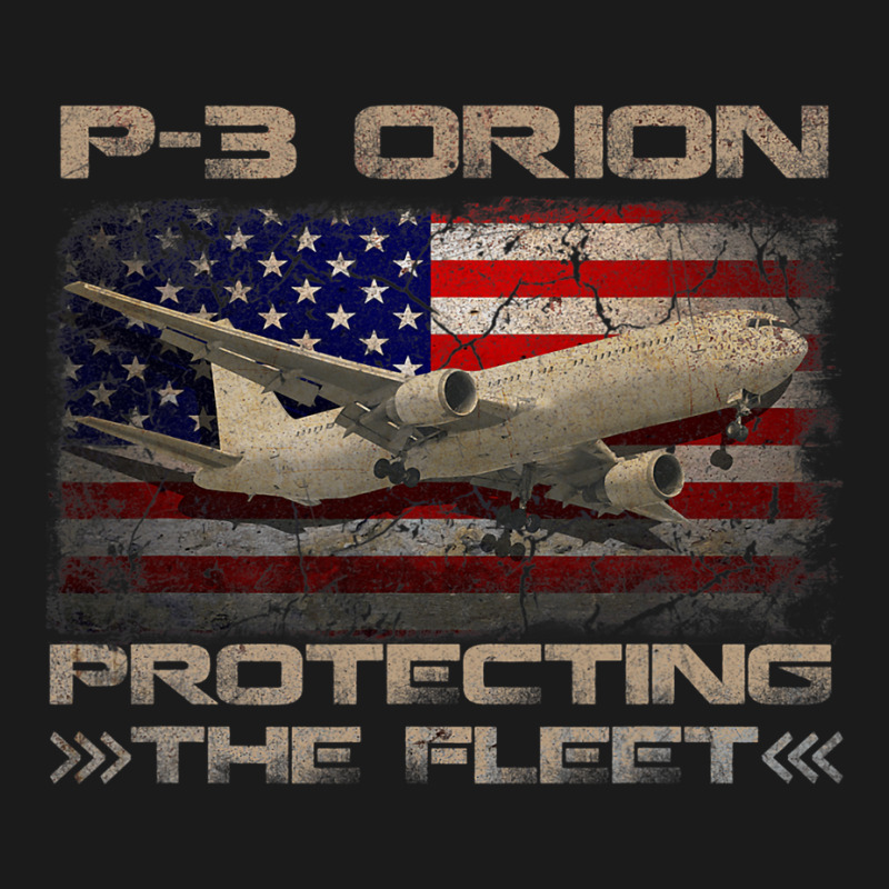 P3 Orion Sub Hunter Asw Airplane Vintage Veterans Full-length Apron By ...