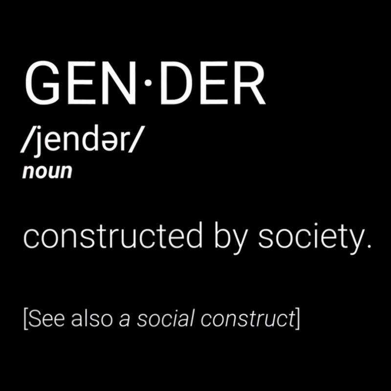 Gender Is A Social Construct Lgbtq Non Binary Andr Shield Patch By ...