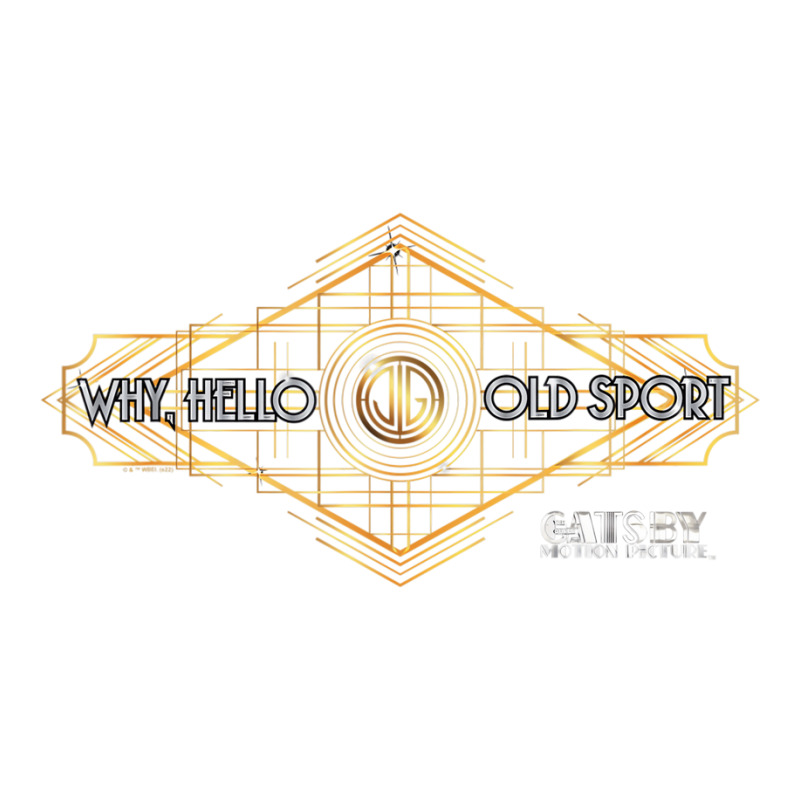 Custom The Great Gatsby Why Hello Old Sport T Shirt V-neck Tee By ...