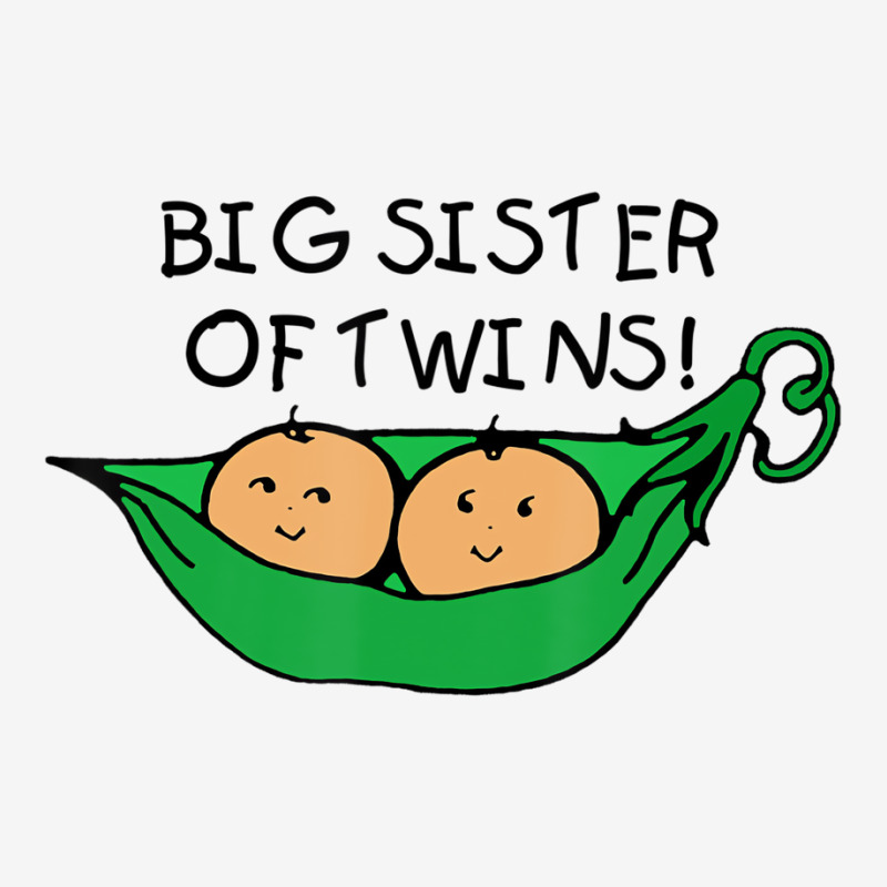 Custom Big Sister Of Twins Two Peas In A Pod T Shirt License Plate By ...