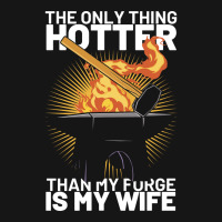 Custom Funny Blacksmith Wife Jokes Proud Blacksmith Green Active Duffel ...