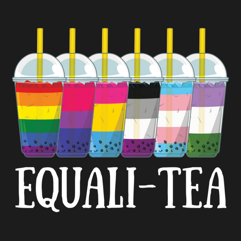 Custom Equalitea Gay Pride Bubble Tea Lgbt Boba Milk Tea Hoodie ...