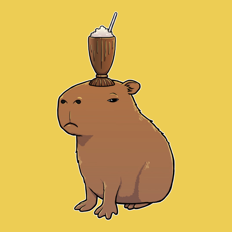 Custom Capybara With A Chocolate Milkshake On Its Head 80 Full Set Car ...
