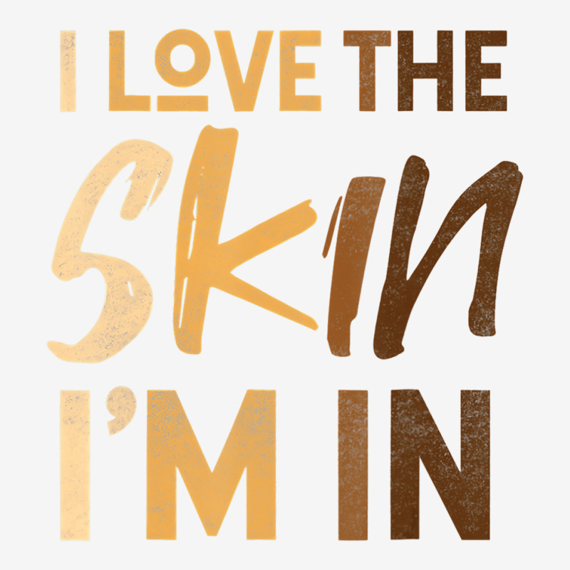 Custom Love The Skin I'm In Quote Black History Month Mot Crew Socks By ...