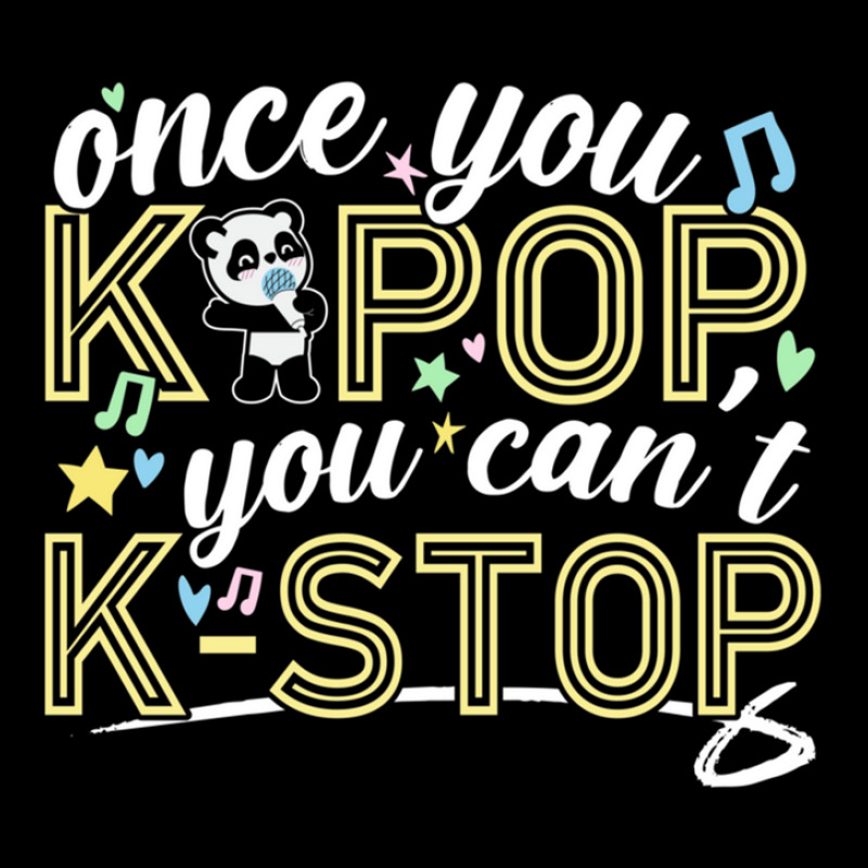 Once You K Pop You Can't K Stop Maternity Scoop Neck T-shirt By ...
