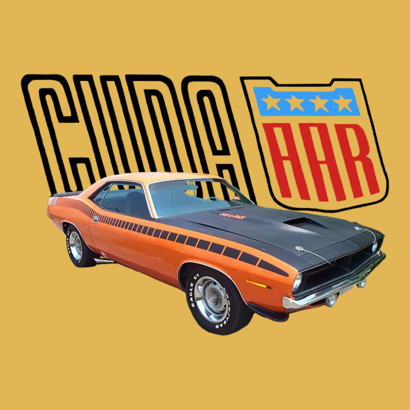 Custom Orange 1970 Aar Cuda Gift Vintage Hoodie And Short Set By ...