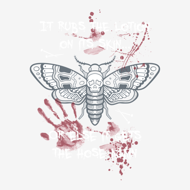 Custom Get's The Hose Death's Head Moth Horror Atv License Plate By ...