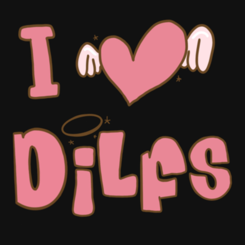 Custom Y2k I Love Dilfs Metal Print Vertical By Clintewitte - Artistshot