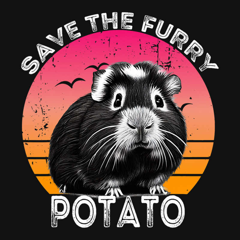 Funny Guinea Pig Save The Furry Potato Atv License Plate By ...