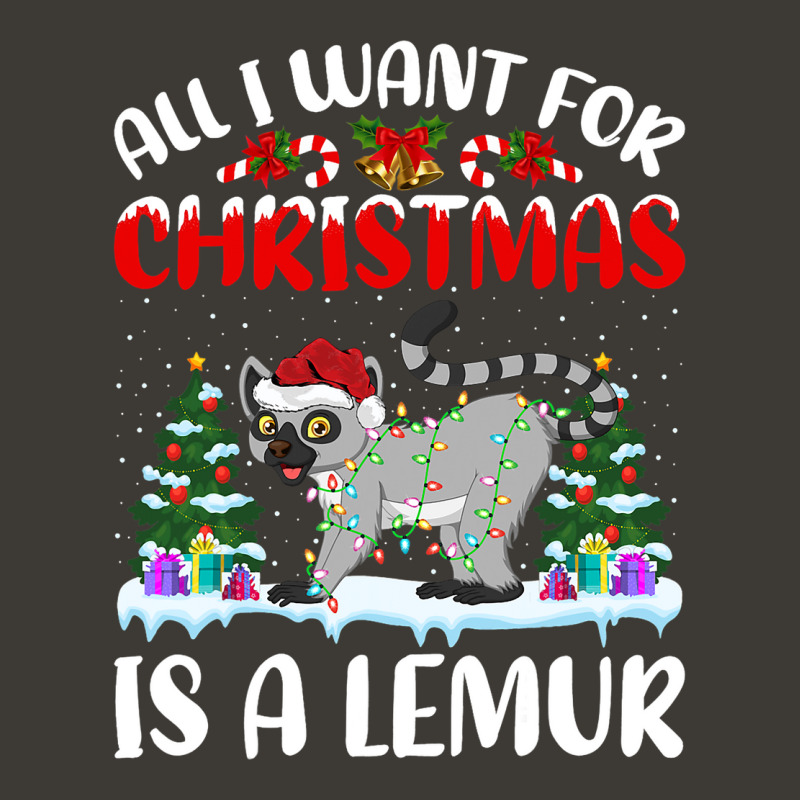 Funny Santa Hat All I Want For Christmas Is A Lemu Bucket Hat By ...