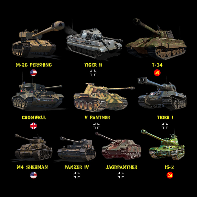 Top Ten Best Ww2 Tanks M4 Sherman Panzer Iv Tiger Camping Chair By ...