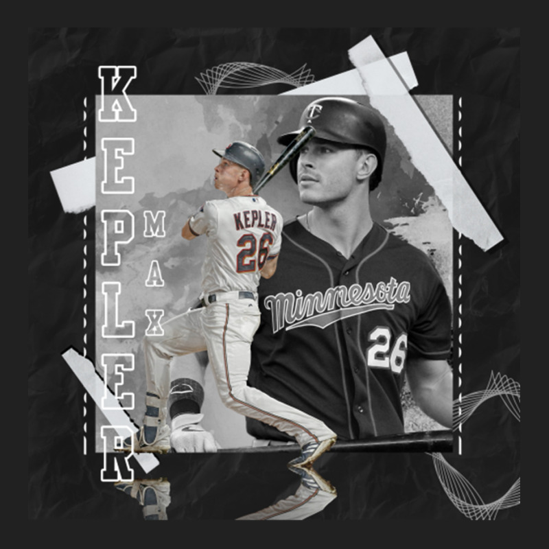 Max Kepler Baseball Paper Poster Twins 3 Basic T-shirt By Punimsalufu ...