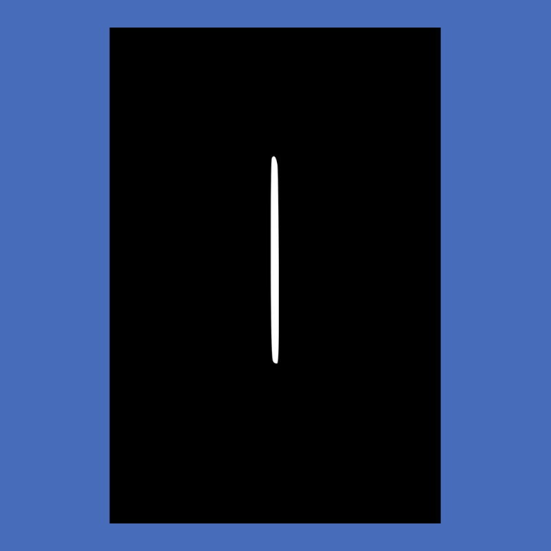 Viking Norse Rune Isaz Simple White Amp Black Trending Nostalgia Basic ...