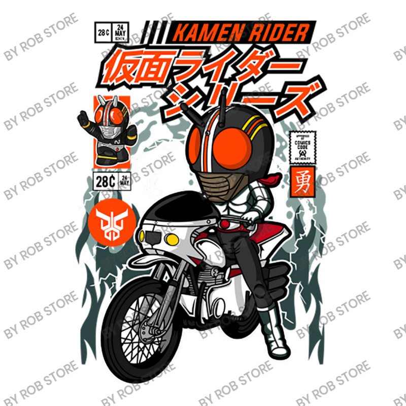 Kamen Rider Comic Cover Sticker By Rob Store - Artistshot
