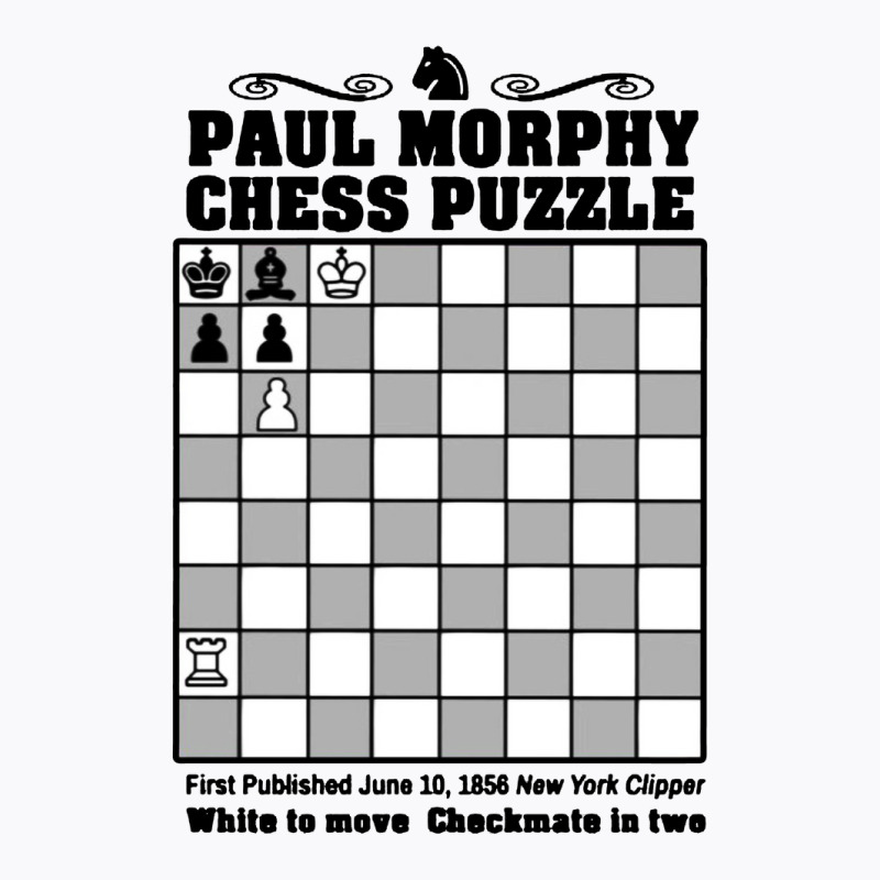 Paul Morphy T-shirt By Gamata - Artistshot