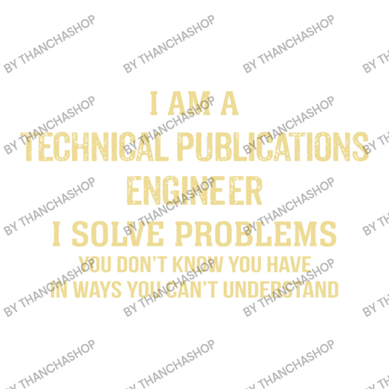 I'm A Technical Publications Engineer I Solve Problems Take Out Paper Bag - 14 X 10 X 15 1/2 By ...
