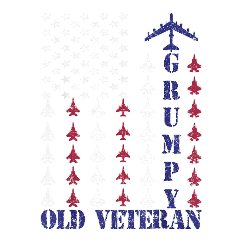 Mens Usaf Grumpy Old Veteran Air Force Academy Support Veterans Cub ...