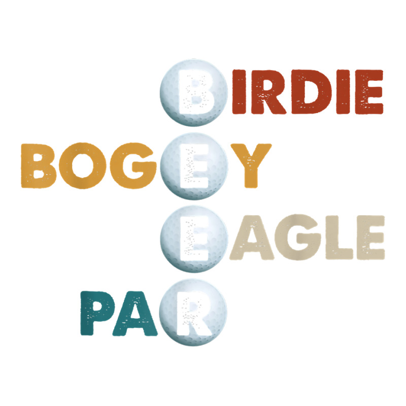 Vintage Birdie Bogey Eagle Par Beer Golf Ball Funny T Shirt Take Out ...