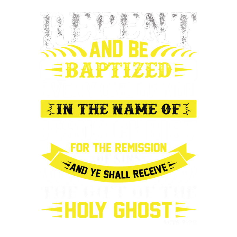 Jesus Christ Christian Acts 238 Repent And Be Baptized 7 41 Bible Vers ...
