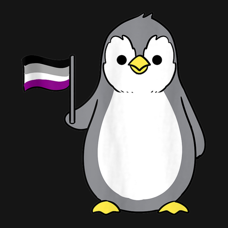 Penguin With Asexual Pride Flag Asexual Lgbtq Mesh Cap By Lemonjack Artistshot