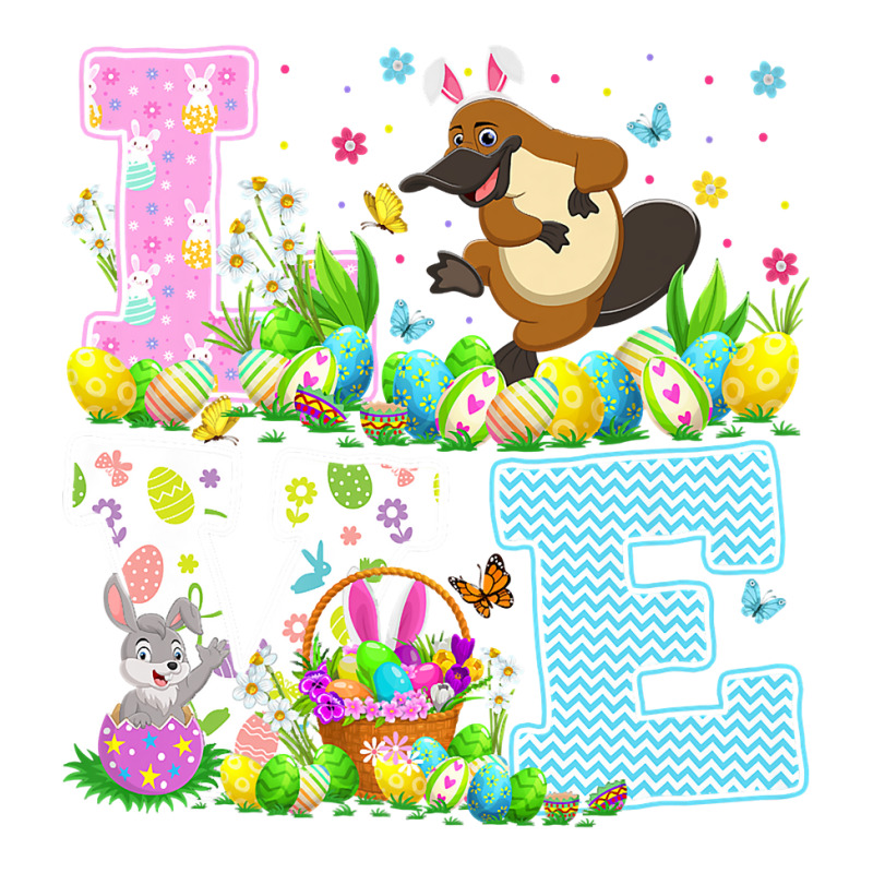 Platypus Easter Egg Hunt Funny Love Platypus Easter Sunday Premium Cub ...