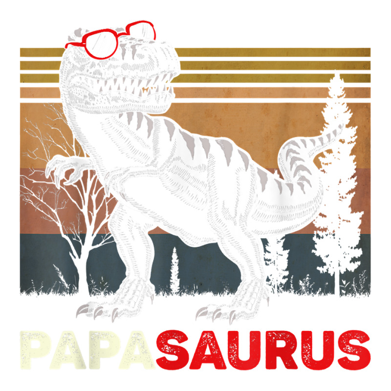 Papasaurus Rex Dad Papa Dinosaur T Rex Papa Saurus T Shirt Vogue Paper ...