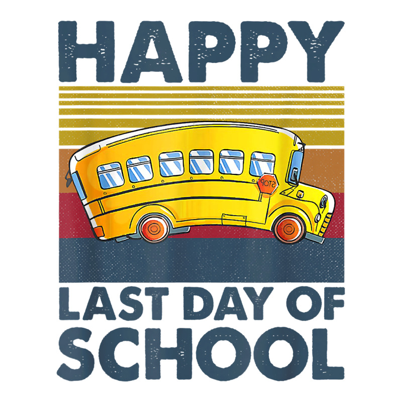 Bus Driver Last Day Of School Vintage School Bus Driver Wine Paper Bag ...