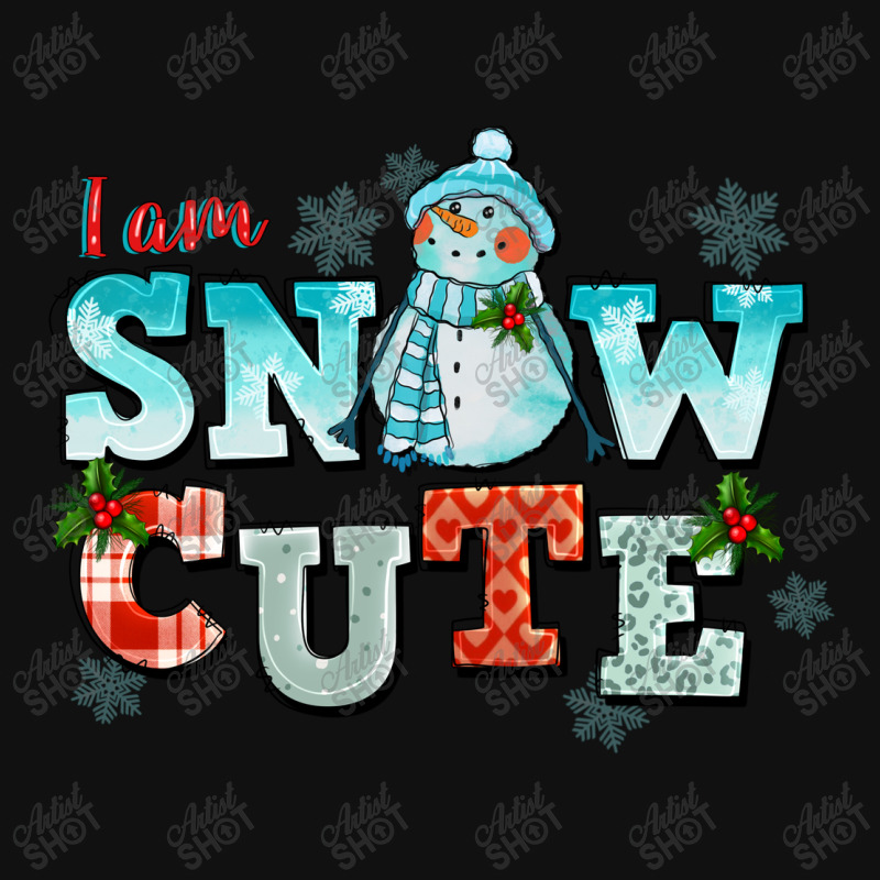 I Am Snow Cute Landscape Canvas Print By Cowgirlartshop - Artistshot