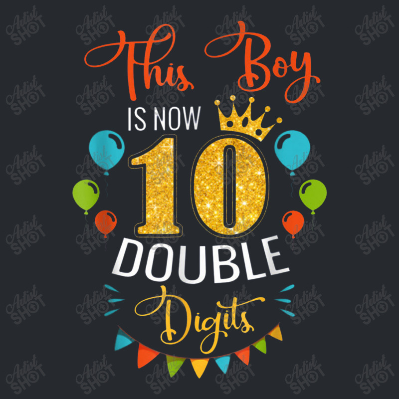 This Boy Is Now Double Digits, Birthday Boy 10 Year Old Flat Bill ...