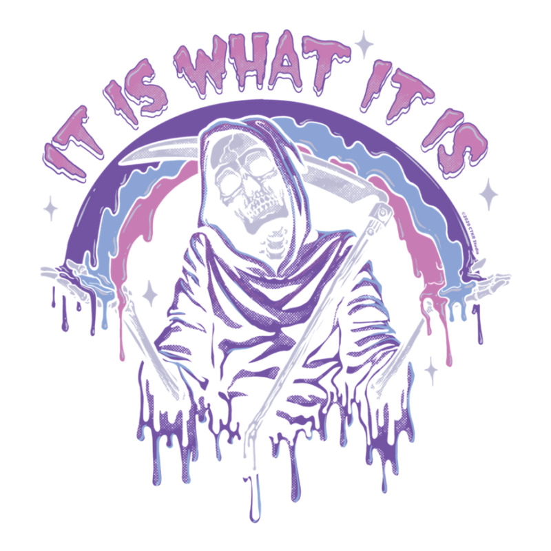 Death ~ It Is What It Is ~ Pastel Goth Grim Reaper Drip Debie Paper Bag ...