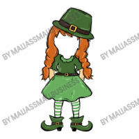 Leprechaun Girl Faceless Mousepad By Maliassmallbusiness - Artistshot